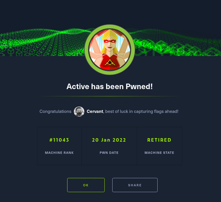 Active Writeup - HackTheBox | brsalcedom