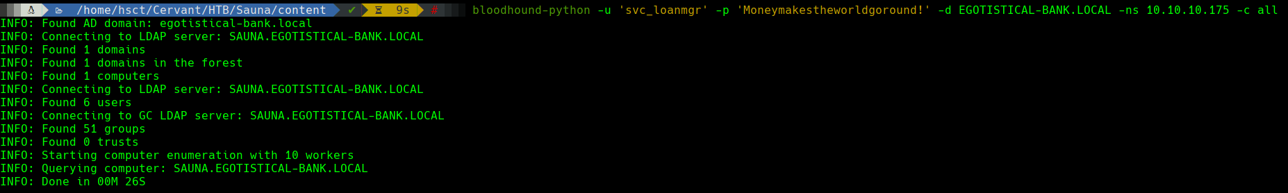 Sauna Writeup - HackTheBox | brsalcedom
