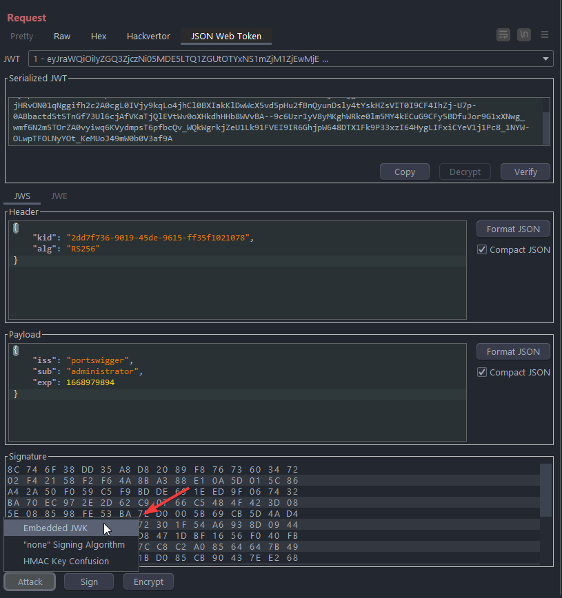 Jwt Labs Portswigger Brsalcedom 2825